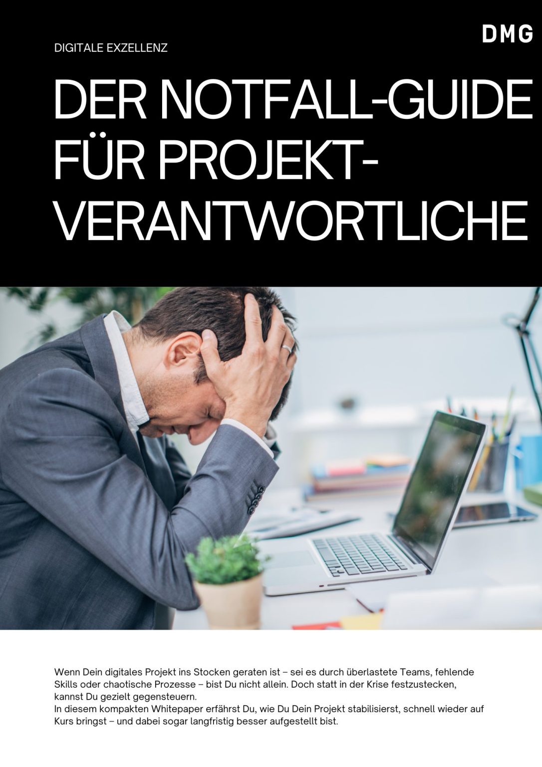 Whitepaper "Digitalprojekt in der Krise? Der Notfall-Guide"